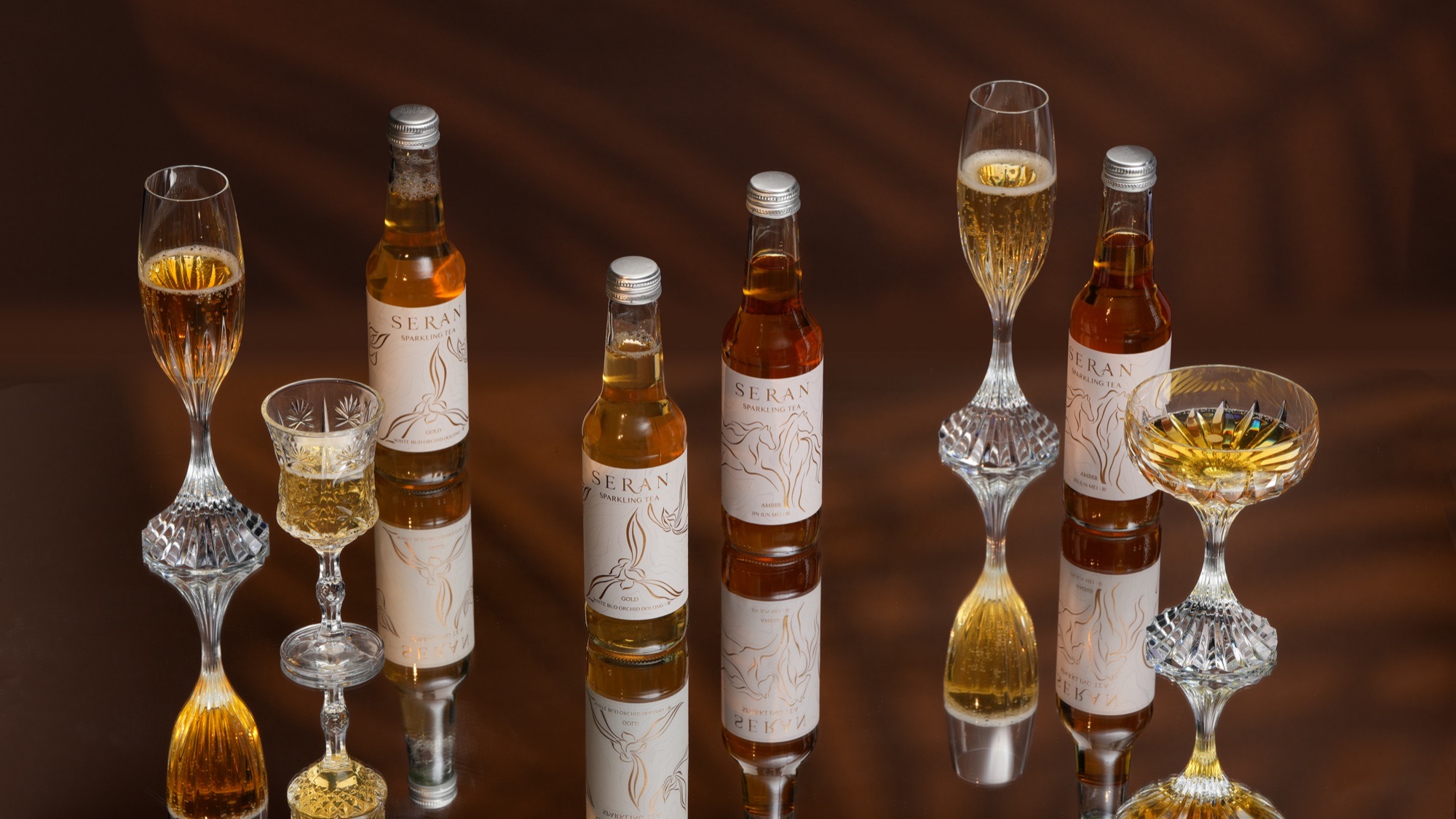 SERAN Hong Kong | Premium Sparkling Tea, Rare Whole Leaf, Zero Alcohol